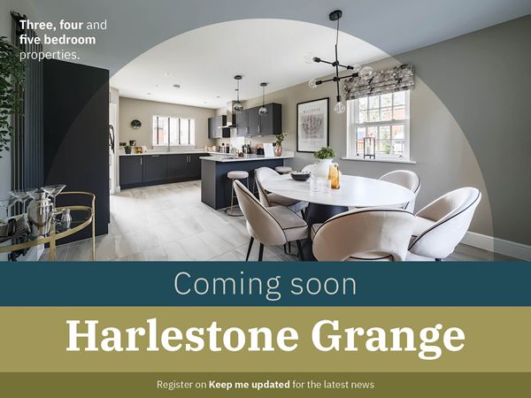 Harlestone Grange, New Build Houses For Sale in Northampton, NN5 6UX ...